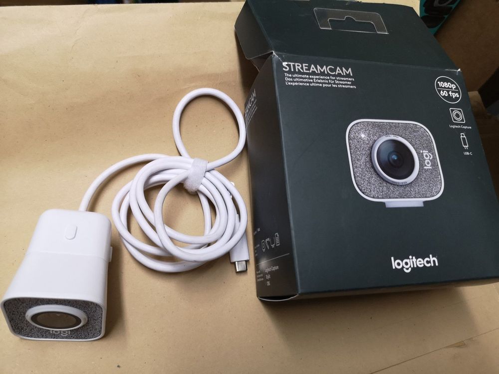 LOGITECH StreamCam (in weiss) Webcam Stream Cam (Gebraucht) in Kloten für CHF 59 – mit Lieferung ...
