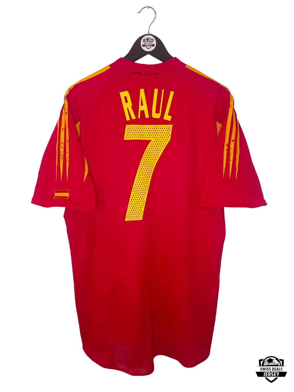 RAUL #7 Original Spain 2004-06 Home Trikot (Gebraucht) in St-Léonard ...