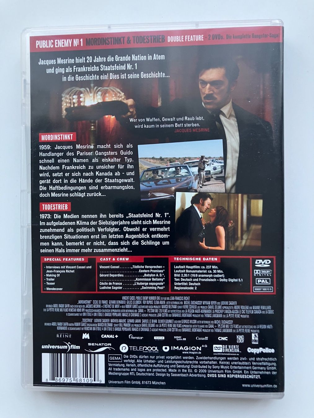 Public Enemy No. 1 Mordinstinkt & Todestrieb (Gebraucht) in Zürich für ...