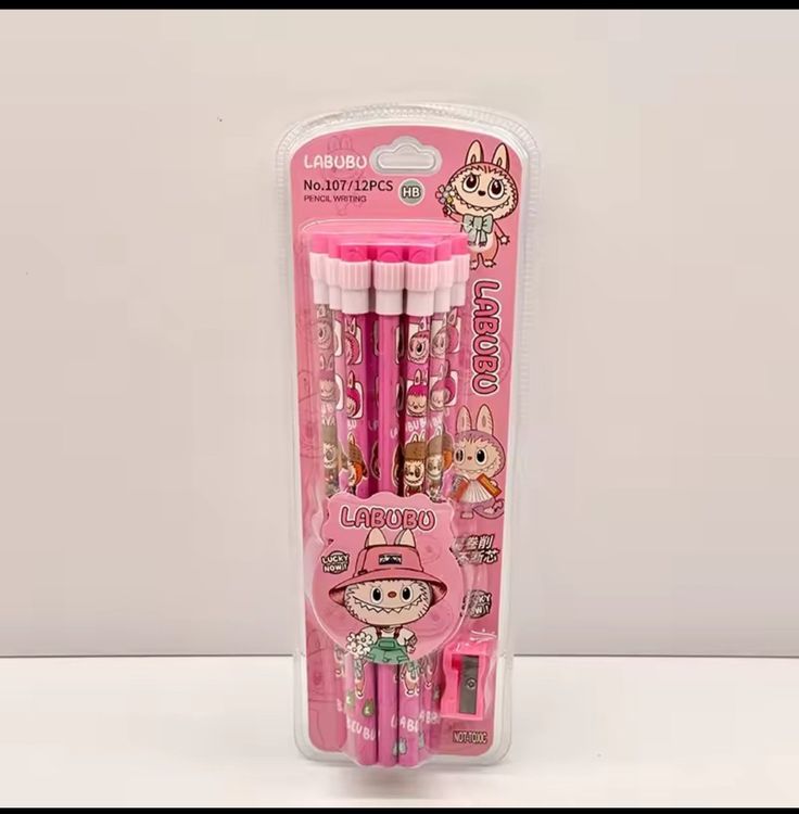 LABUBU 12 pcs Pencil set New (Neu und originalverpackt) in Curio für ...