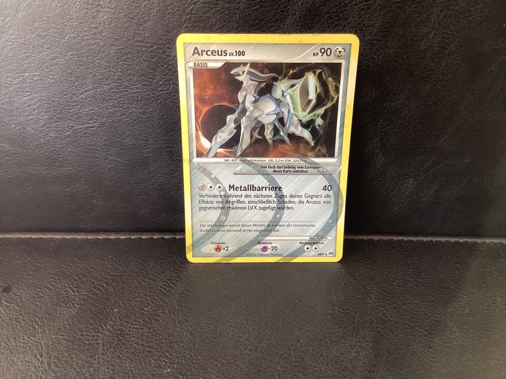 Arceus Holo AR9 Ger Light Played ab 1 (Gebraucht) in Niederuzwil für ...