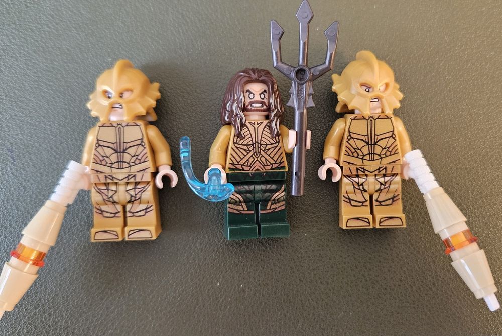 Lego Aquaman and 2x Atlantean Guard Minifigures (Neu (gemäss ...