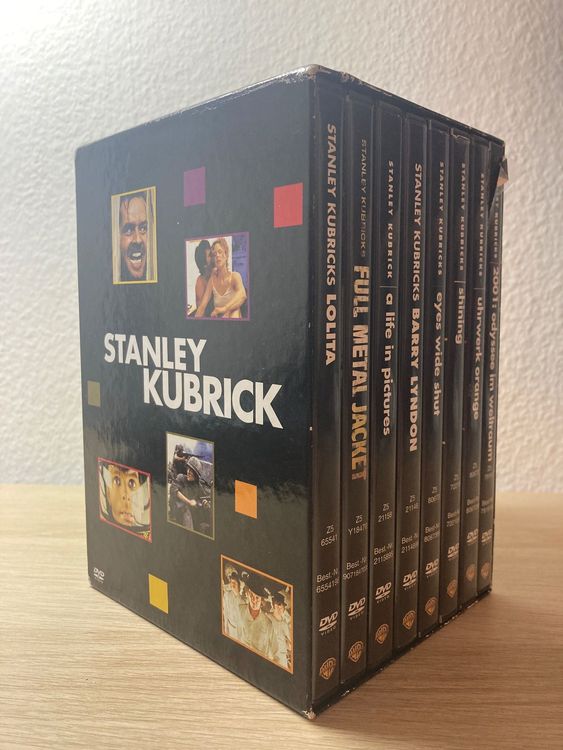 Stanley Kubrick Box Collection, alle Filme, 8 DVDs (Gebraucht) in ...
