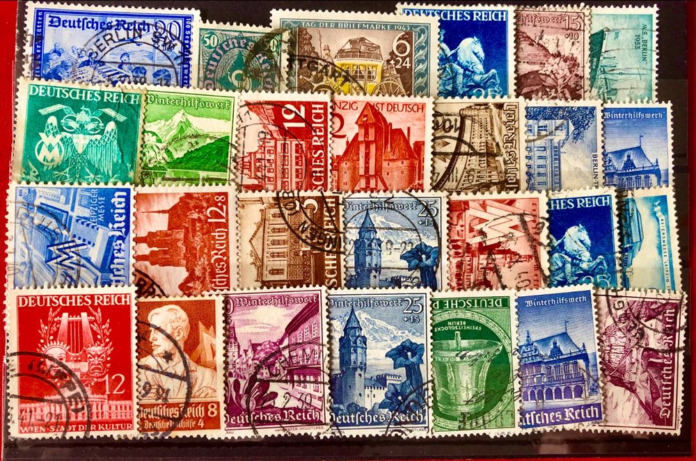 Briefmarke aus Deutsche Reich gestempelt (Gebraucht) in Aarau für CHF 2.5 – mit Lieferung auf ...