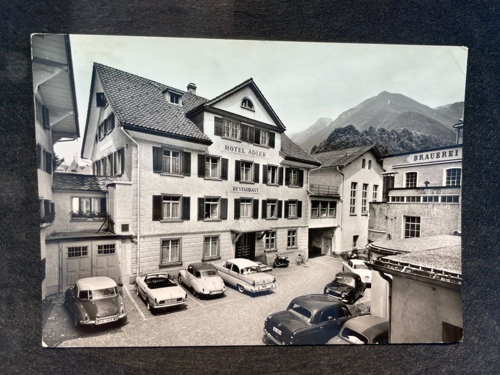 AK Schwanden GL, Brauerei, Hotel Adler (Gebraucht) in Thal für CHF 50 – mit Lieferung auf ...