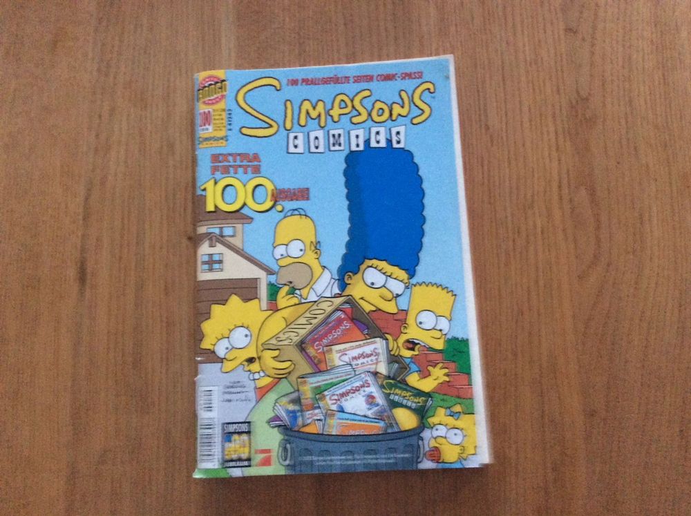 Simpson Comic Extra fette 100. Ausgabe (Gebraucht) in Wetzikon ZH für ...
