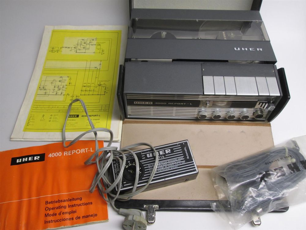 UHER Report 4400-L Spuhlentonbandgerät | Kaufen auf Ricardo