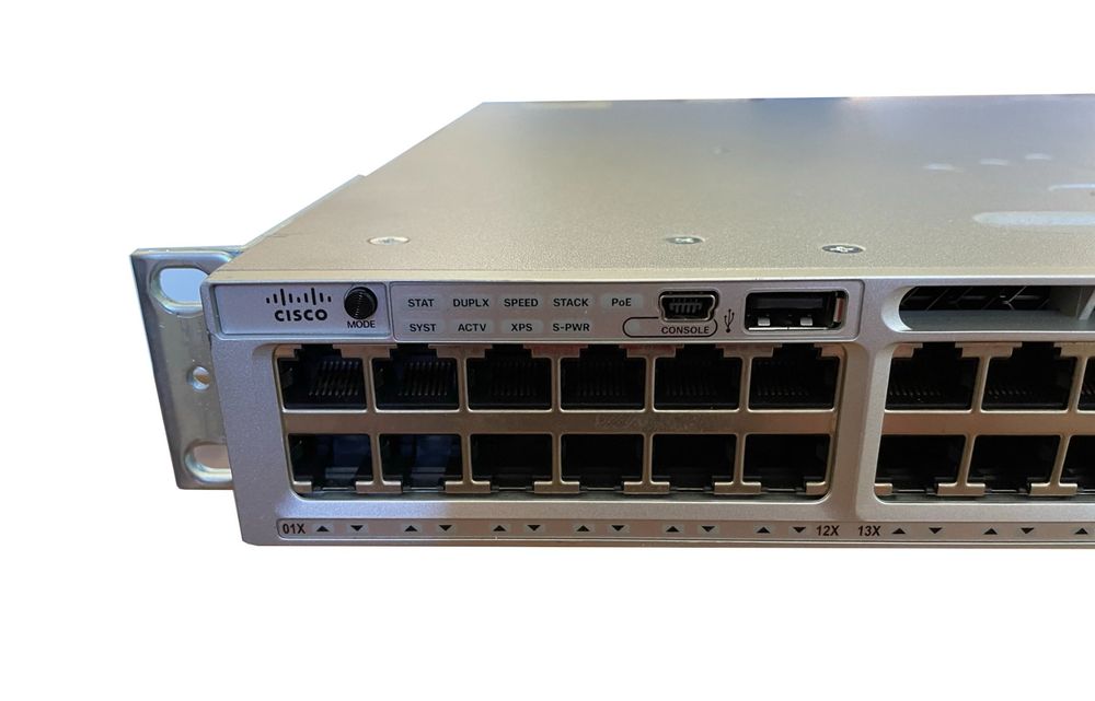 Cisco 3850 48Ge PoE+ 2SFP+ C3850-NM-2-10G WS-C3850-48F-L | Kaufen auf Ricardo