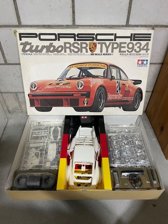 Tamiya Porsche Turbo RSR Typ 934 1:12 1976 NIB (Neu und originalverpackt) in Thierachern für CHF ...