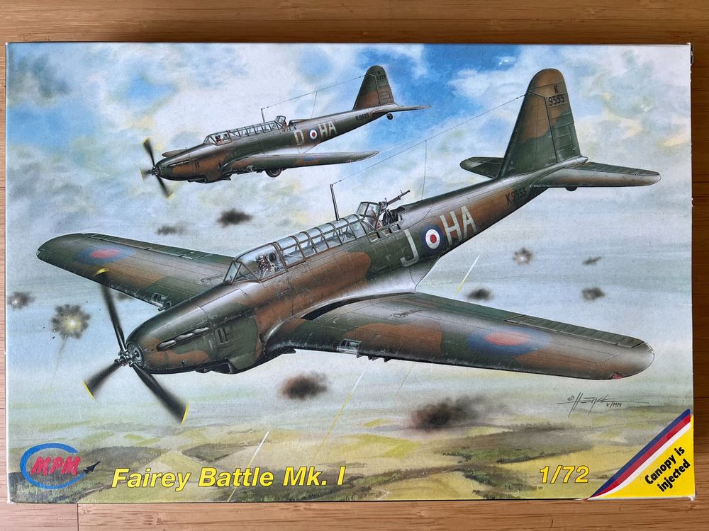 MPM 1/72 (No. 72090): Fairey Battle Mk. I (Neu und originalverpackt) in Binningen für CHF 2 ...