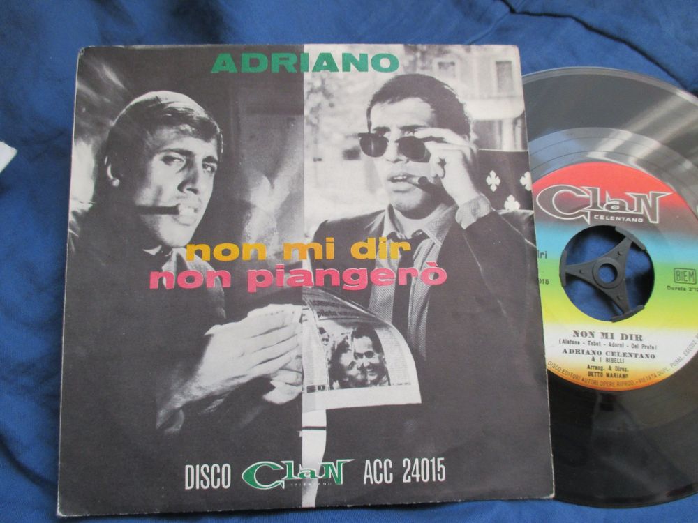 Adriano Celentano : Non mi dir - Non piangero (Gebraucht) in Colombier ...