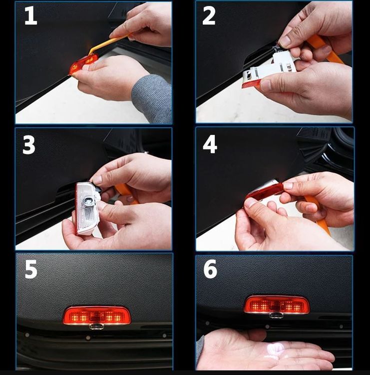 Led Logo Tür Projektoren Skoda Türbeleuchtung Emblem (Neu und ...