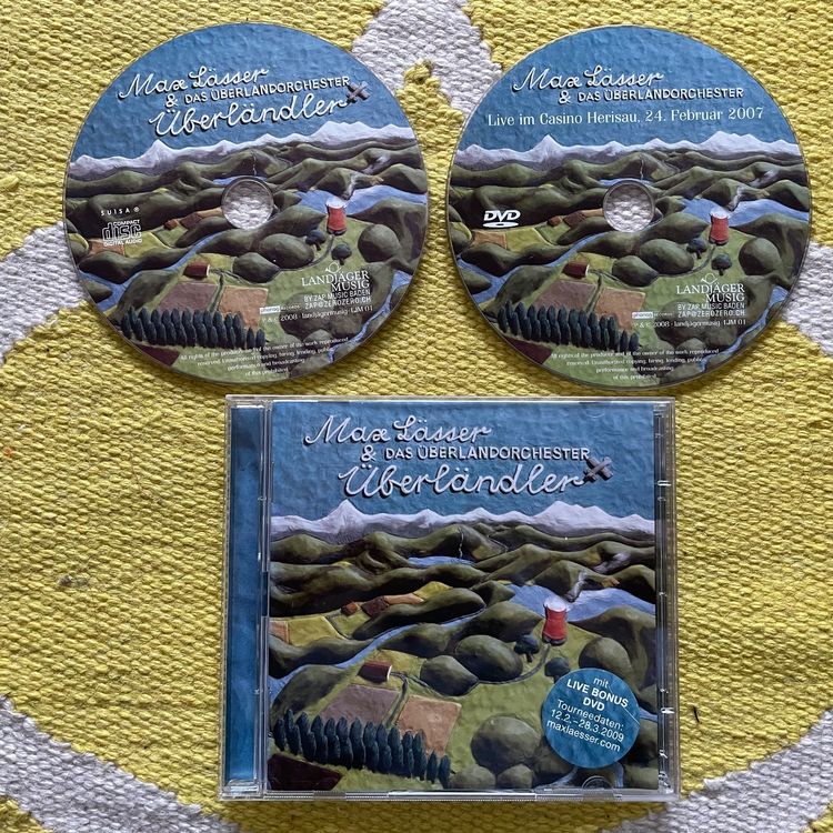 MAX LÄSSER&DAS ÜBERLANDORCHESTER-2CD ÜBERLÄNDLER (Gebraucht) in Rorschacherberg für CHF 4.9 ...