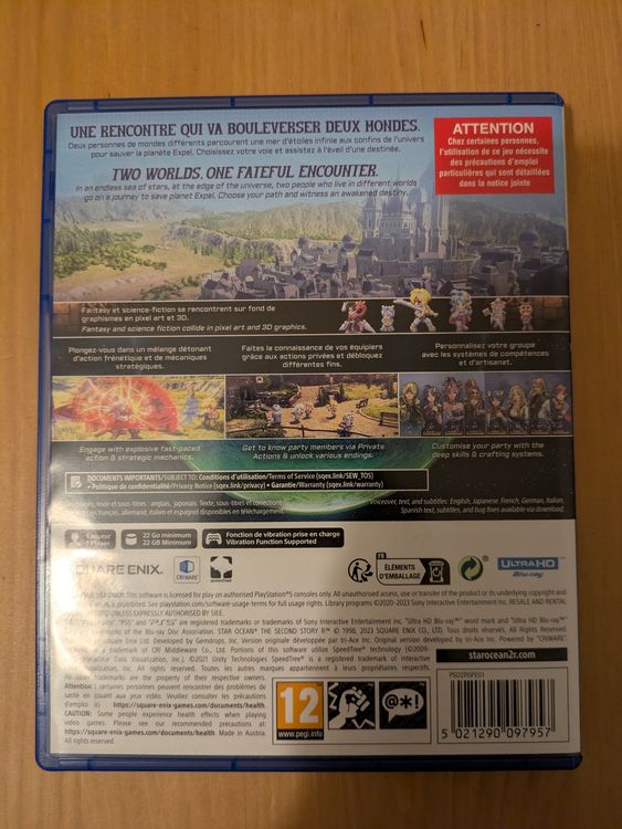 PS5 - Star Ocean / The Second Story R (Gebraucht) in Lausanne für CHF ...