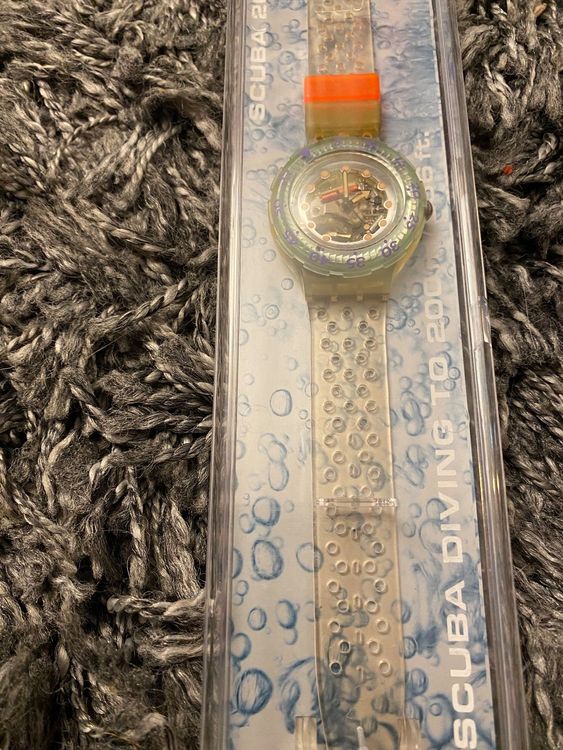 Swatch Scuba 200 von 1993 Blue Ice (Neu (gemäss Beschreibung)) in ...