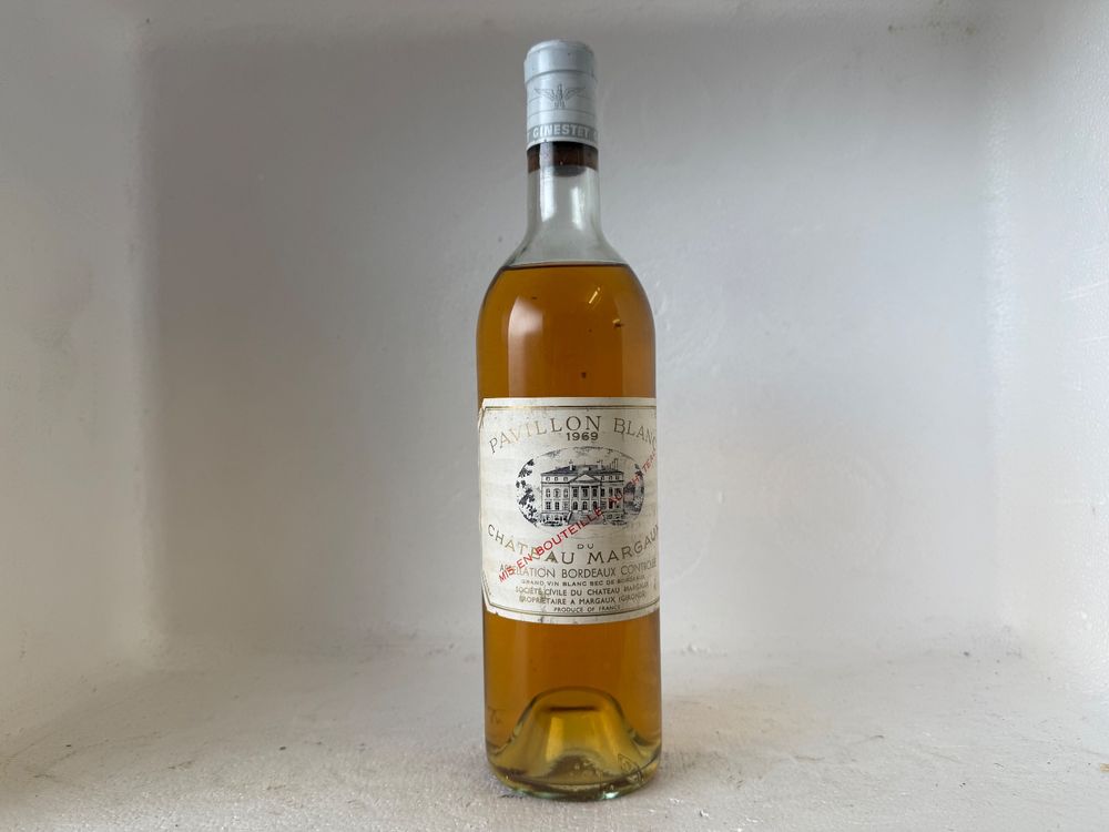 Pavillon Blanc, Chateau Margaux 1969, seltene Rarität! (Neu und ...