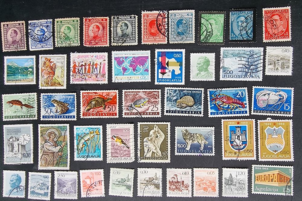 JUGOSLAWIEN SAMMLUNG AB KÖNIG ALEXANDER TITO GEBRAUCHT (Gebraucht) in Düdingen für CHF 3 – mit ...