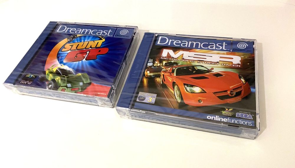 Stunt GP + Metropolis Street Racer SEALED VGA WATA Grading (Neu und ...