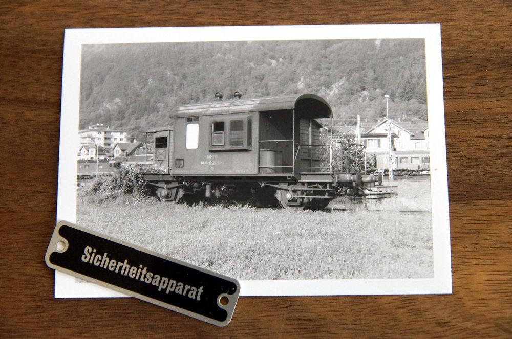 SBB Begleitwagen Db "Sputnik" - Erstfeld, 1988 (Foto) (Gebraucht) in ...