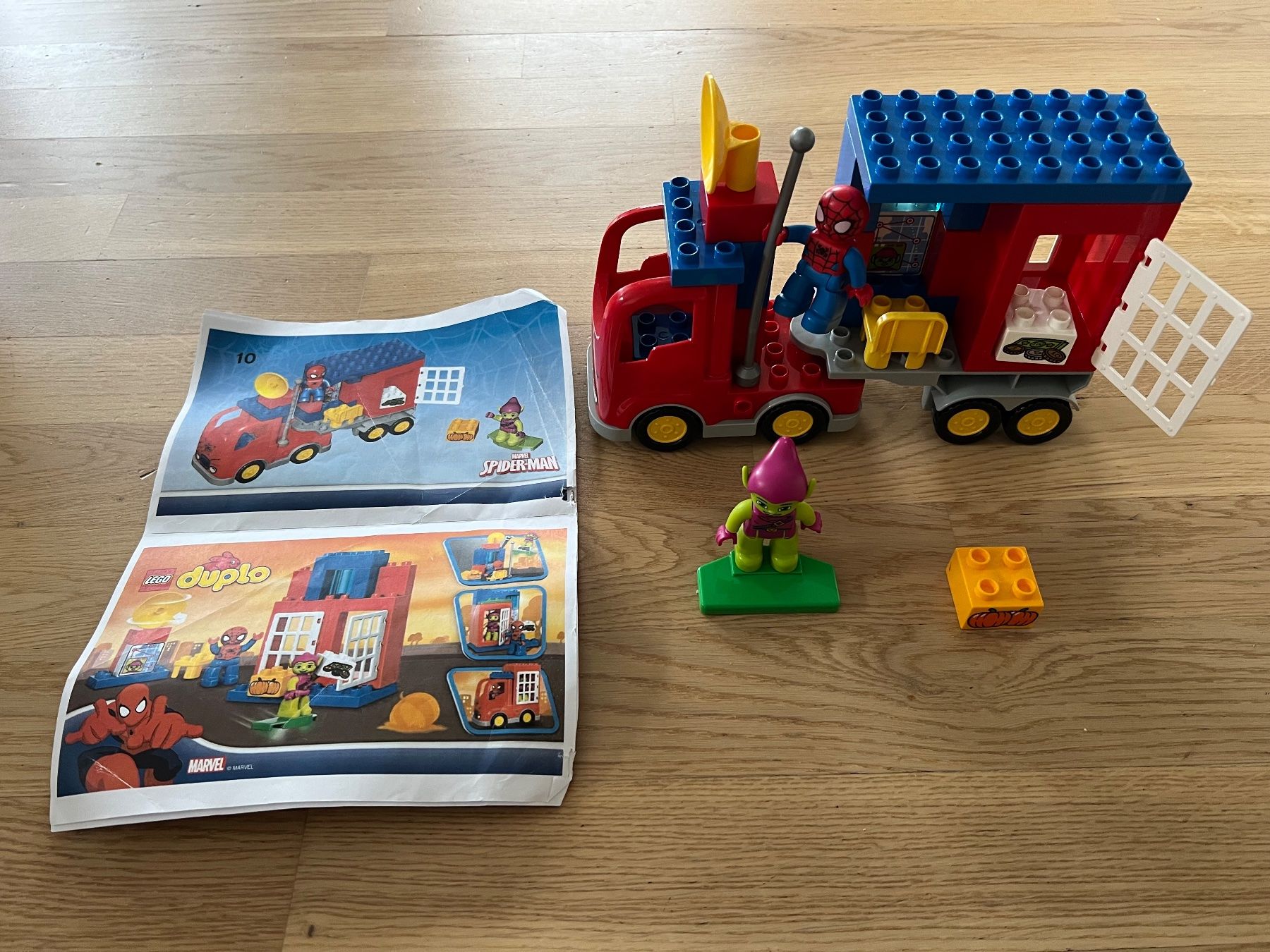 Seltenes LEGO DUPLO Spider-Man Set 10608 Spider-Truck (Gebraucht) in ...