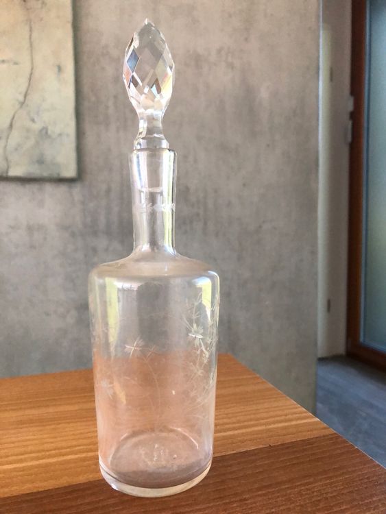 Schone Glasflasche Mit Stopsel Bild