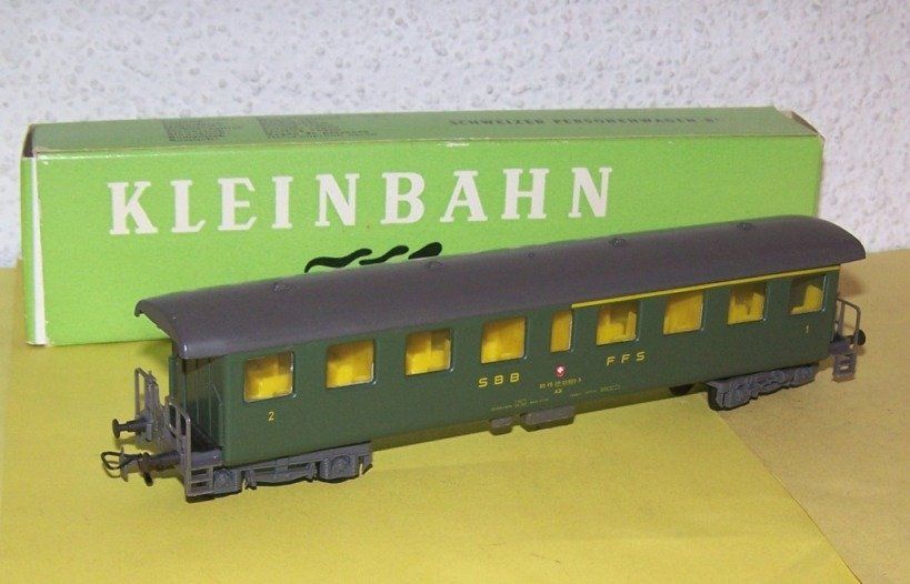 Kleinbahn H0 394: Seetalbahn PW SBB ABi, UIC, in OVP | Kaufen auf Ricardo