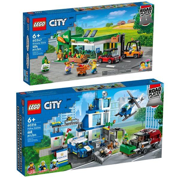 2 Lego City Sets zum Hammer Preis - Lego 60347 + 60316 | Kaufen auf Ricardo