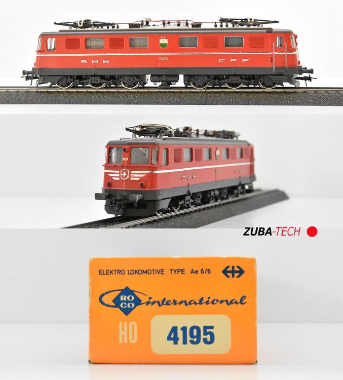 Roco 4195 E-Lok Ae 6/6 SBB H0 GS Analog (Gebraucht) in St. Gallen für CHF 41.5 – mit Lieferung ...