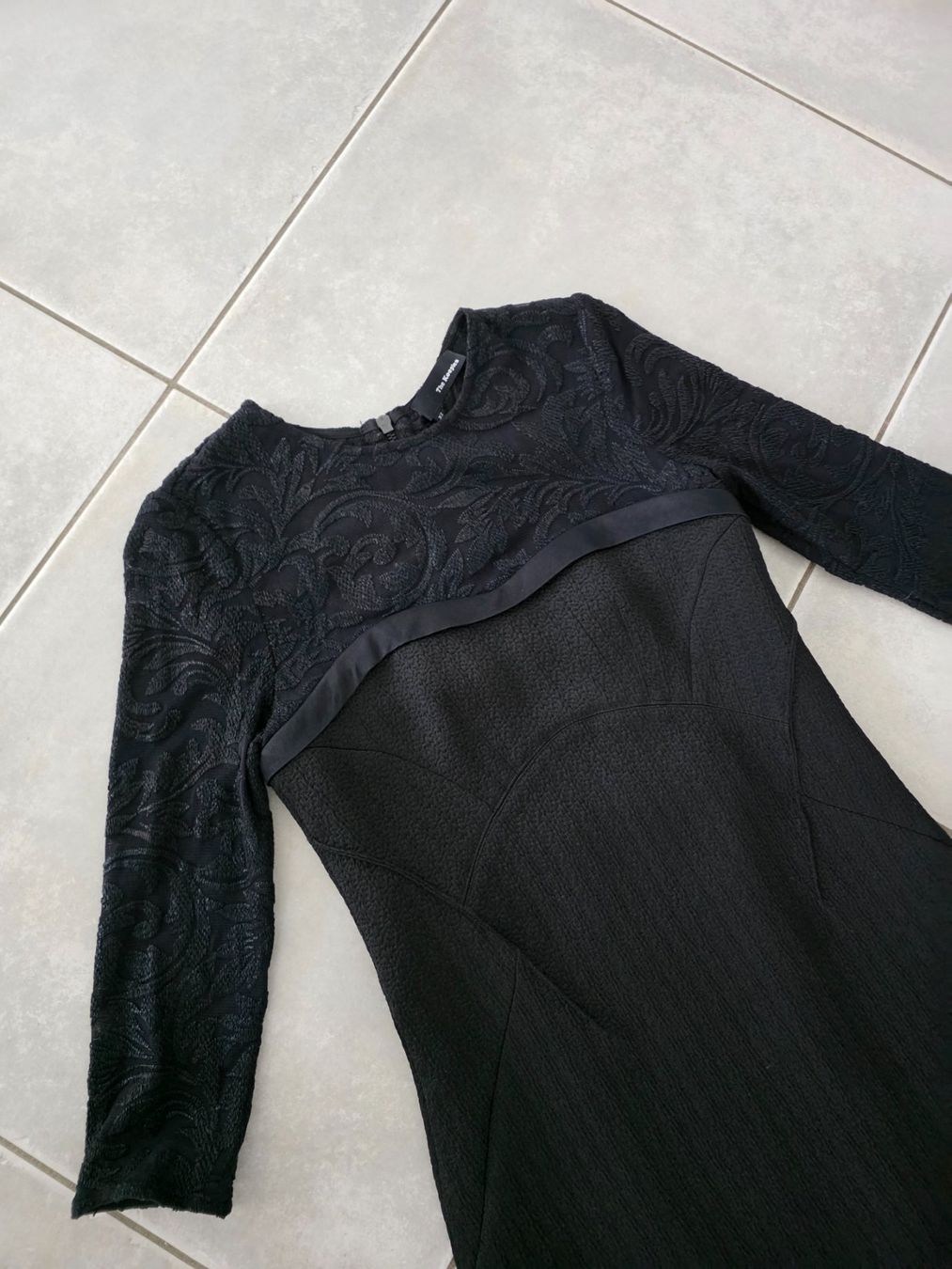 The Kooples magnifique robe bustier noire, taille XS (Neu (gemäss ...