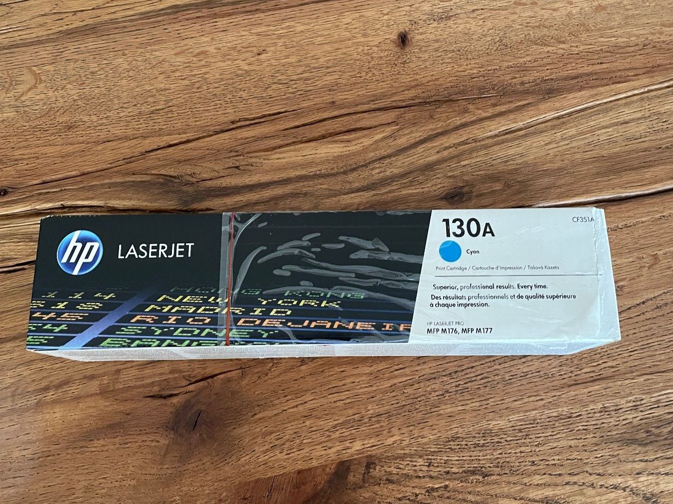 HP Laserjet Pro Toner Kartusche 130A Cyan (Neu und originalverpackt) in ...