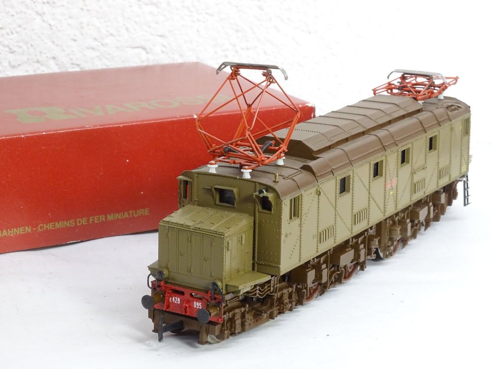 Rivarossi 1477 Elektrolok E428 095, FS, Braun, H0,GS/DC,OVP (Gebraucht ...