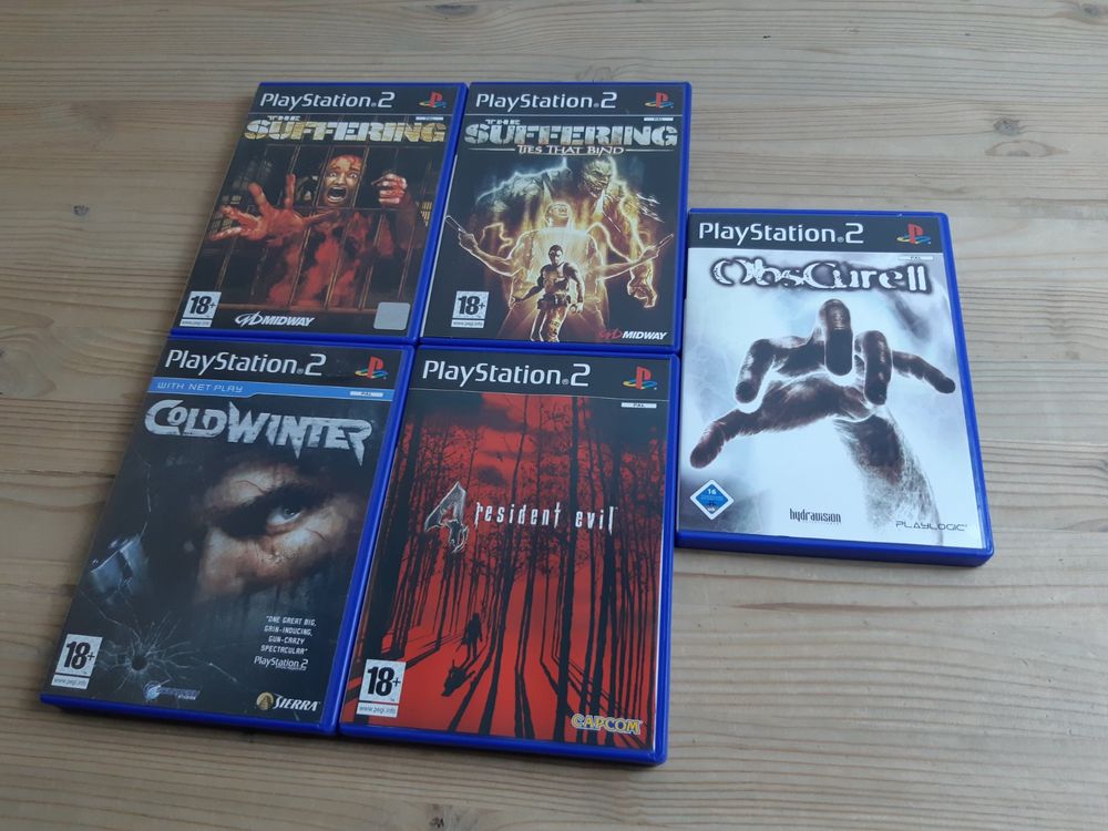 5 Horror Action PS2 Games Sammlung (Gebraucht) in Welschenrohr für CHF ...