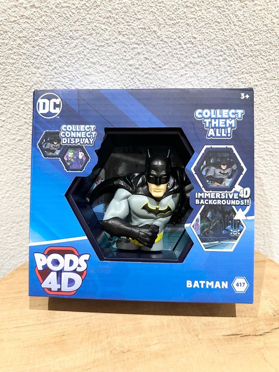 Neu WOW Stuff Pods 4D Connectable Collection DC comic Batman (Neu und ...