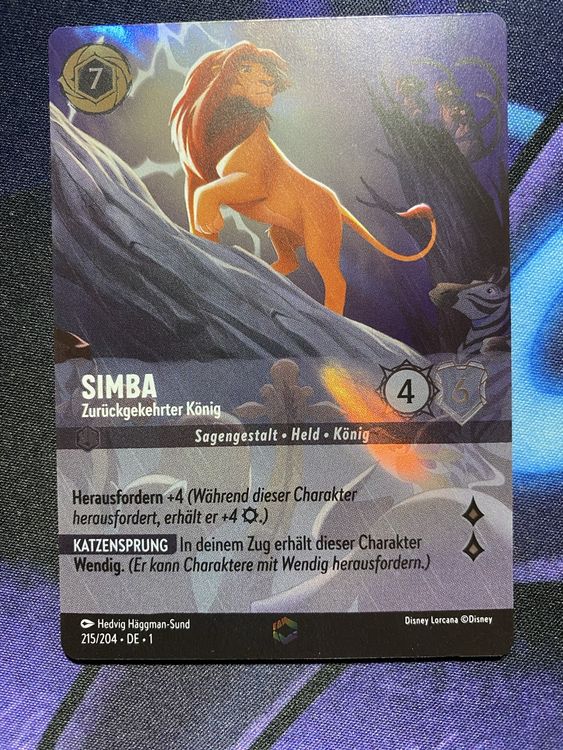 Lorcana Enchanted [Simba // Erstes Kapitel] (Neu (gemäss Beschreibung ...