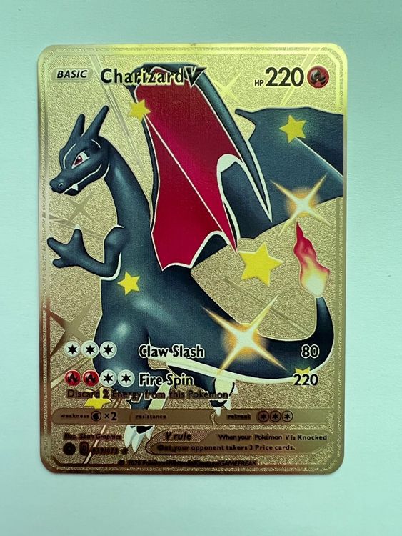 Charizard V Metall | Kaufen auf Ricardo