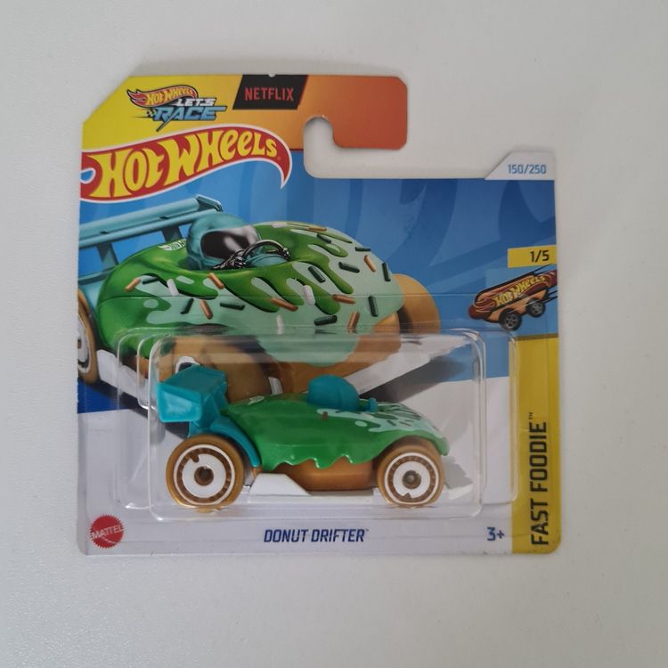 Hot Wheels Let's Race Netflix / Donut Drifter (Neu und originalverpackt ...