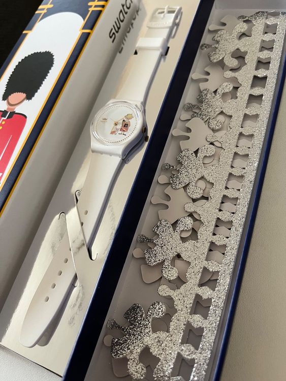 Swatch Uhr How Majestic neu Queen Elizabeth | Kaufen auf Ricardo
