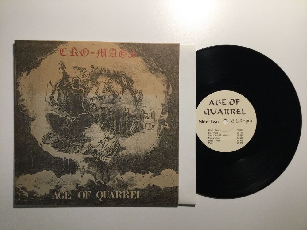 Cro Mags 10” LP - Age Of Quarrel (Gebraucht) in Gutenswil für CHF 100 ...