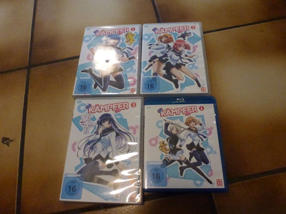 Kämpfer 1-4 ANIME DVD/BLU-RAY (Gebraucht) in Olten für CHF 9.9 – mit ...