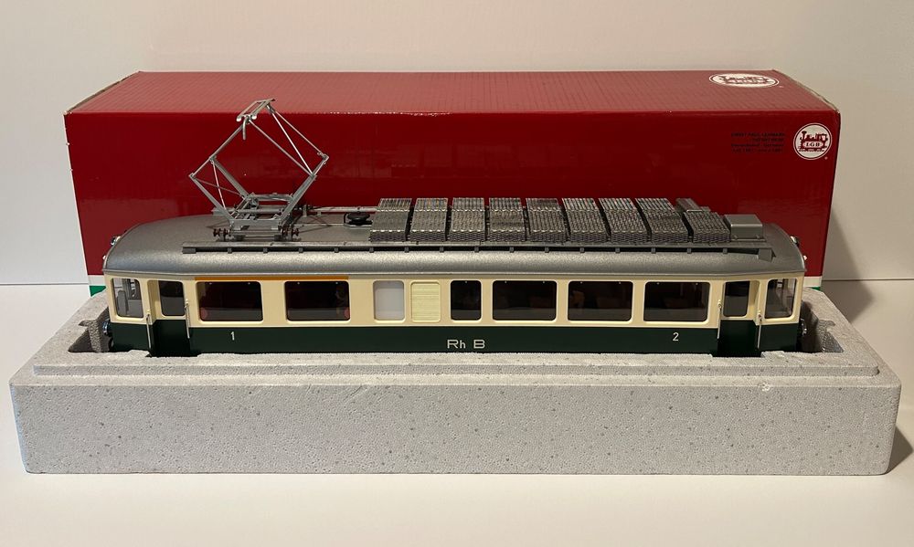 LGB RhB Triebwagen ABe 4/4 34 mfx-Decoder mit Soundfunktion (Usato) a Basel per CHF 800 – solo ...