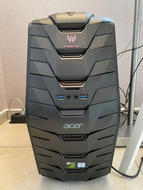Gaming PC Acer Predator i7-6700, 16GB, 1TB SSD, GeForce 1060 (Gebraucht ...