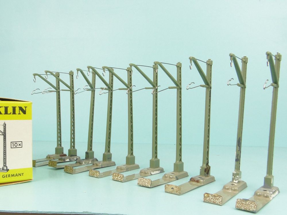 Märklin 10 X M-Oberleitungsmasten 7009 | Kaufen auf Ricardo