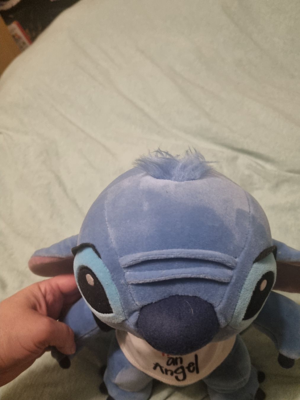 Neuwertiger Stitch Plüschtier - "I'm not an Angel" (Neu (gemäss ...