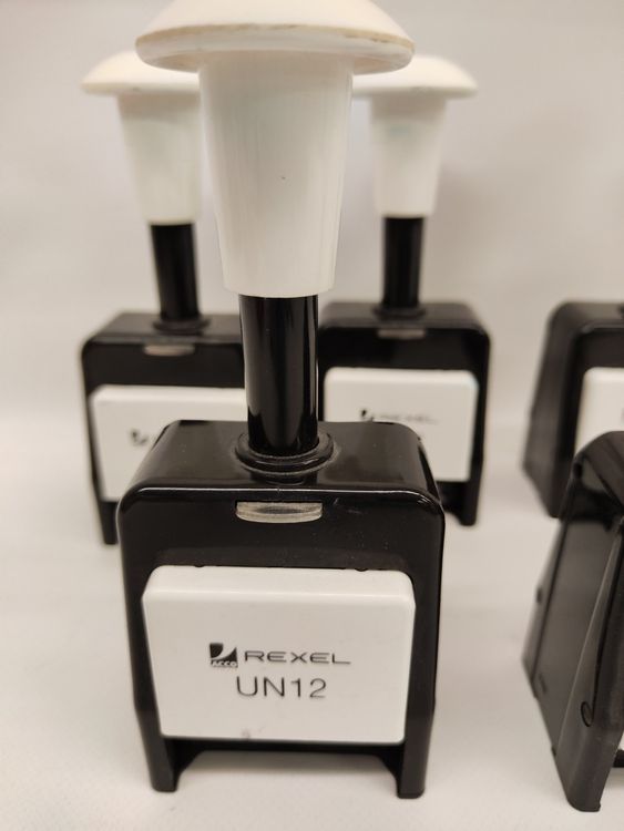 5x Stempel Rexel UN12 Numeroteur Universal 6 Ziffernrädern (Gebraucht ...