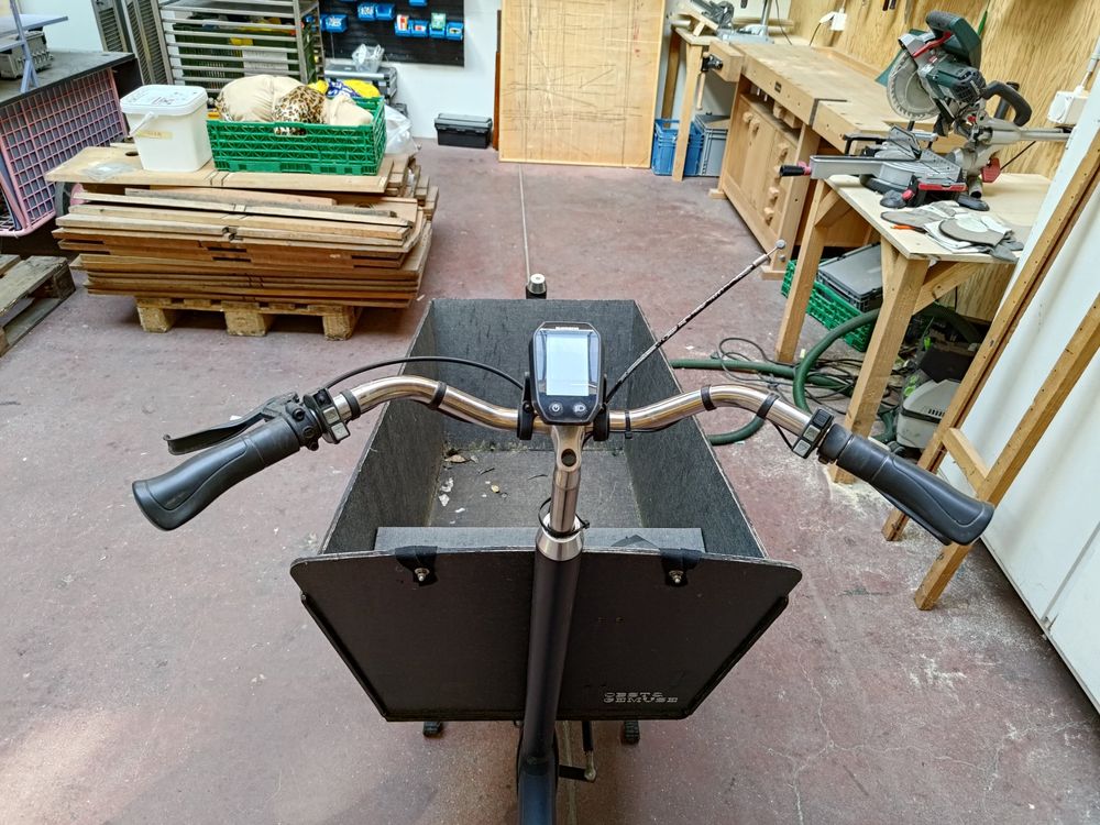 E-Cargo-Velo / Elektro-Lastenrad von Bakfiets | Kaufen auf Ricardo
