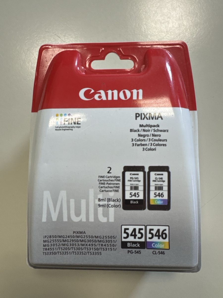 Canon Pixma Druckerpatronen Multipack br bv 545/546 Neu & OV (Neu ...
