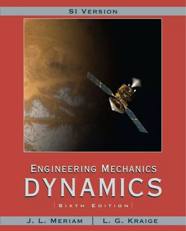 Engineering Mechanics Dynamics 6th Edition Meriam Kraige (Neu (gemäss Beschreibung)) in Zürich ...