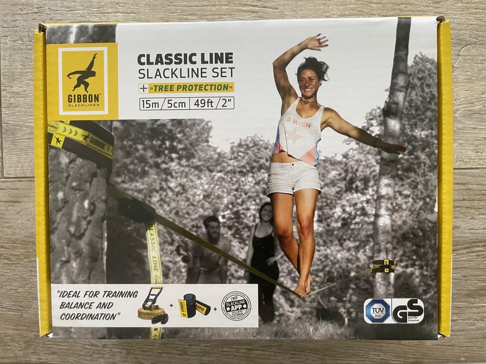 Gibbon Classic Slackline set - neuf 15m (Neu und originalverpackt) in ...