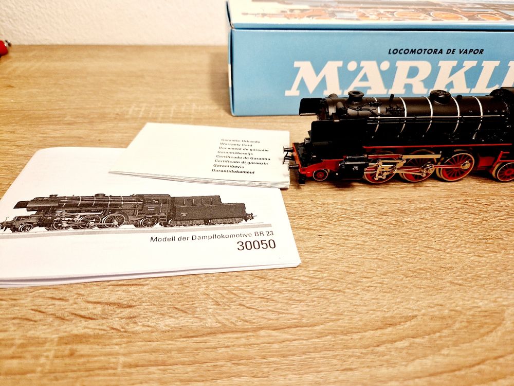 Märklin 30050 Dampflok BR 23 Digital Mfx H0 (Neu und originalverpackt ...