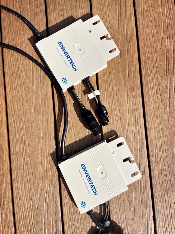 2 x Mikro-Wechselrichter Envertech EVT-360 (2 x 360 Watt) (Gebraucht ...